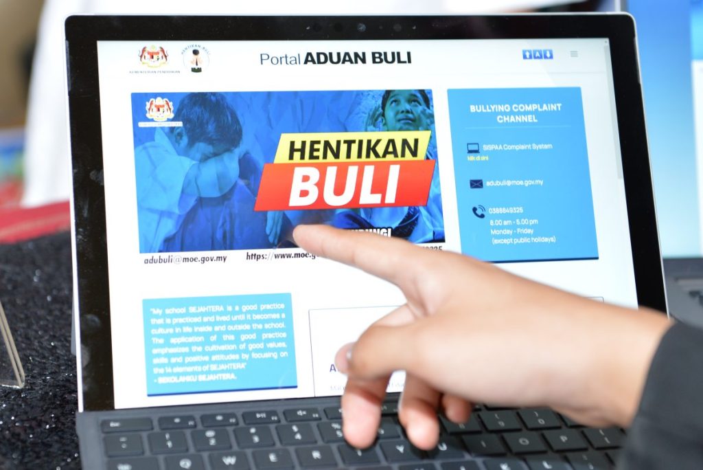 KPM Lancar Portal Aduan Buli, Tangani Isu Buli dan Dadah di Institusi ...
