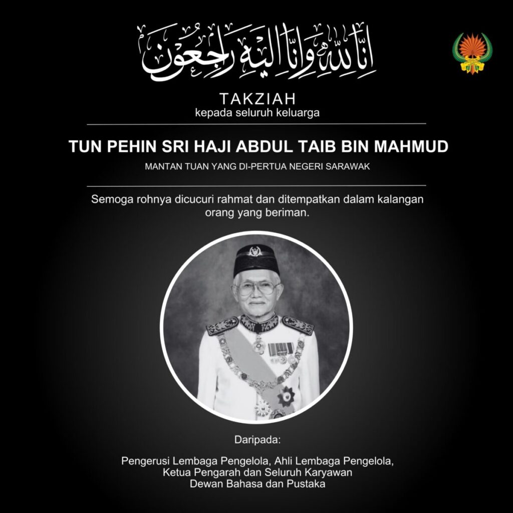 Tun Pehin Sri Haji Abdul Taib Mahmud Meninggal Dunia