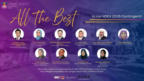 UiTM Perlis Raih 10 Pingat di IIDEX2025, Bukti Keutuhan Inovasi Akademia